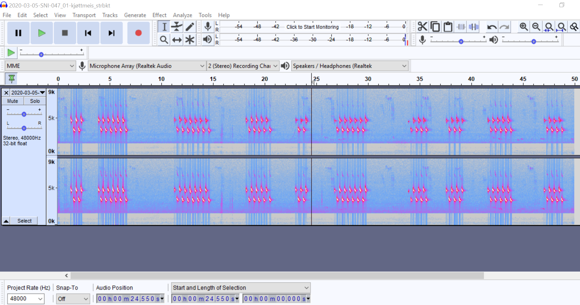 32-bit float files – A New Era? – Fuglesang i Nord
